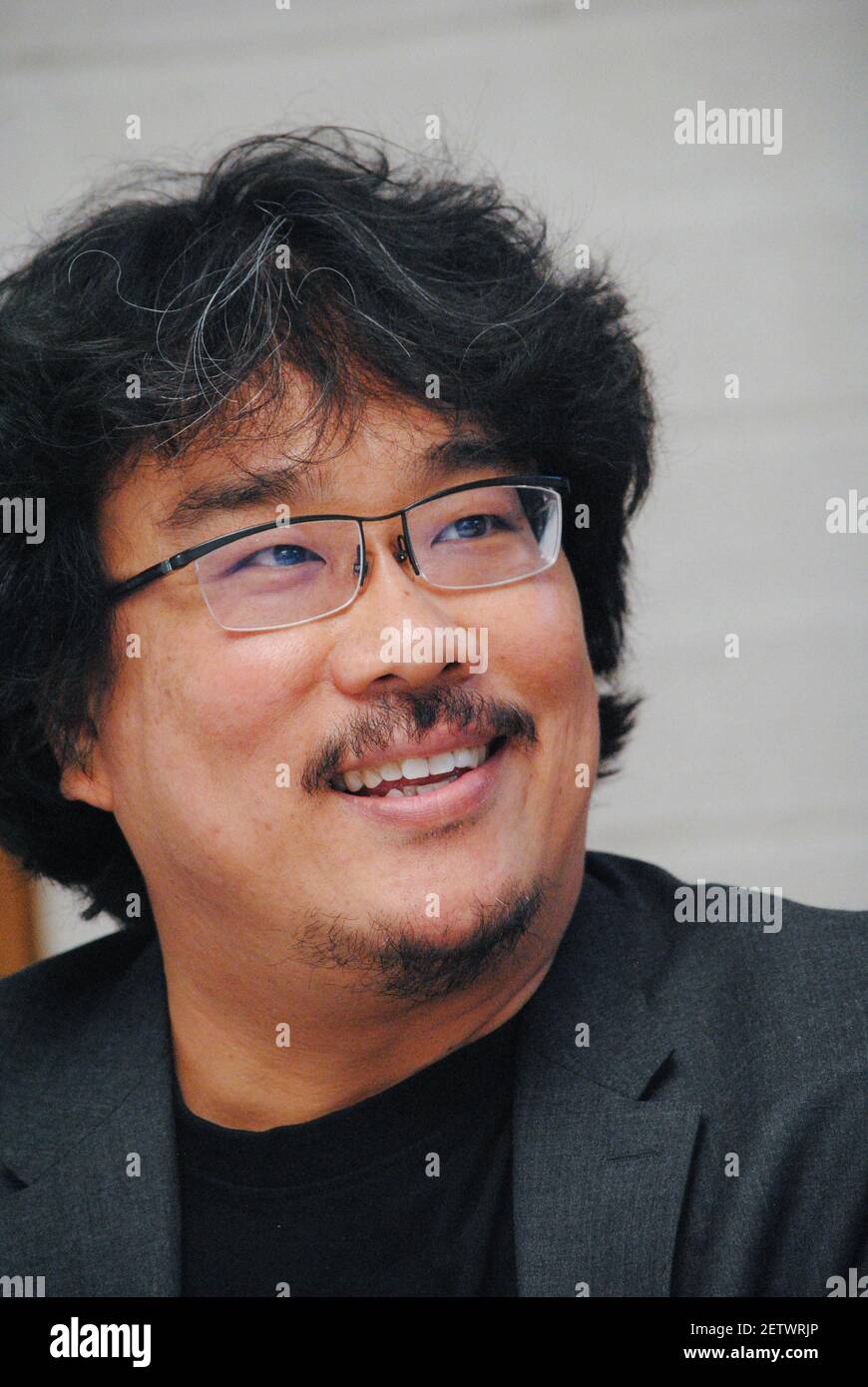 Boon Joon Ho, director, at the Hollywood Foreign Press Association ...