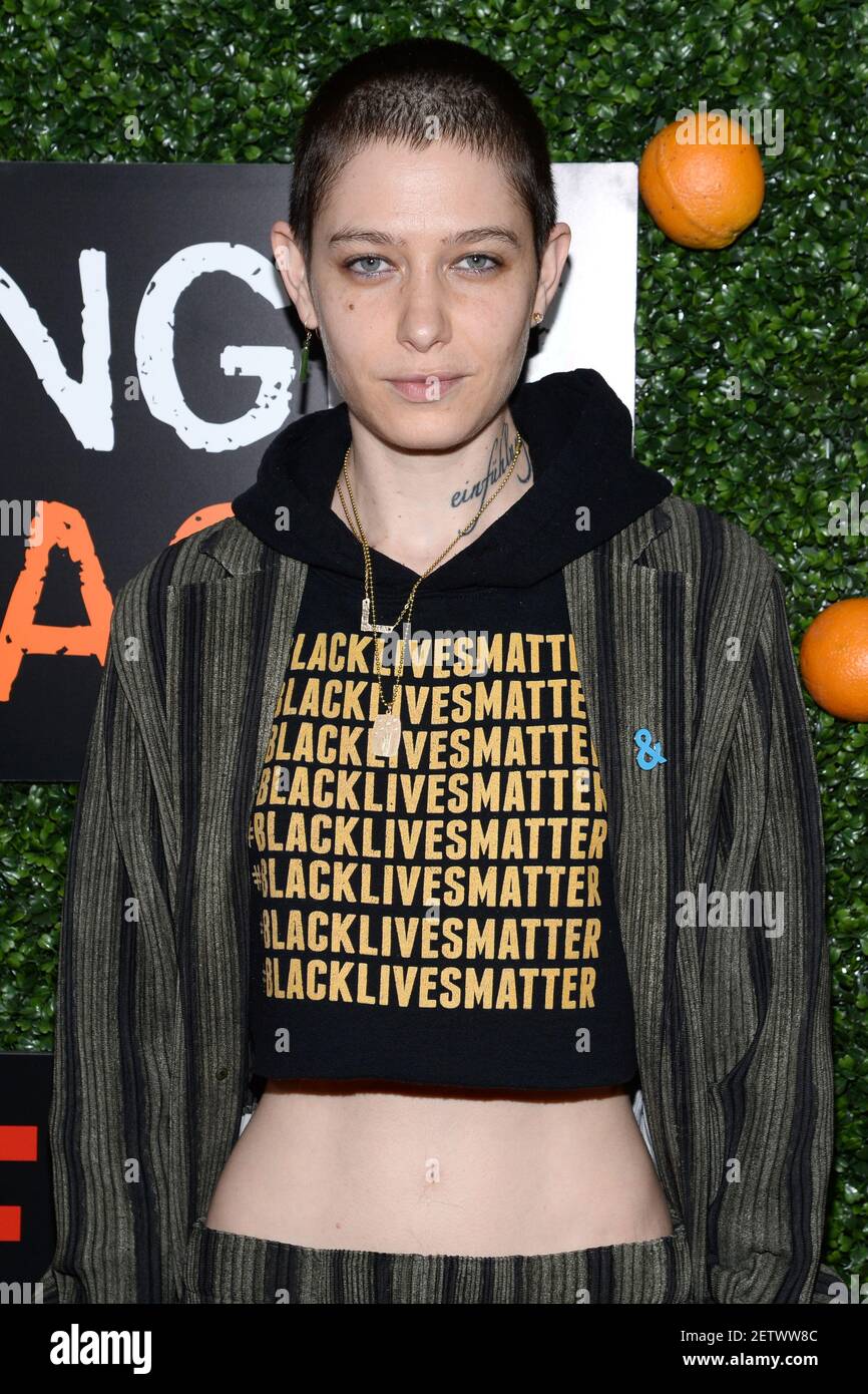 Actress Asia Kate Dillon attends the 'Orange Is The New Black' Season ...