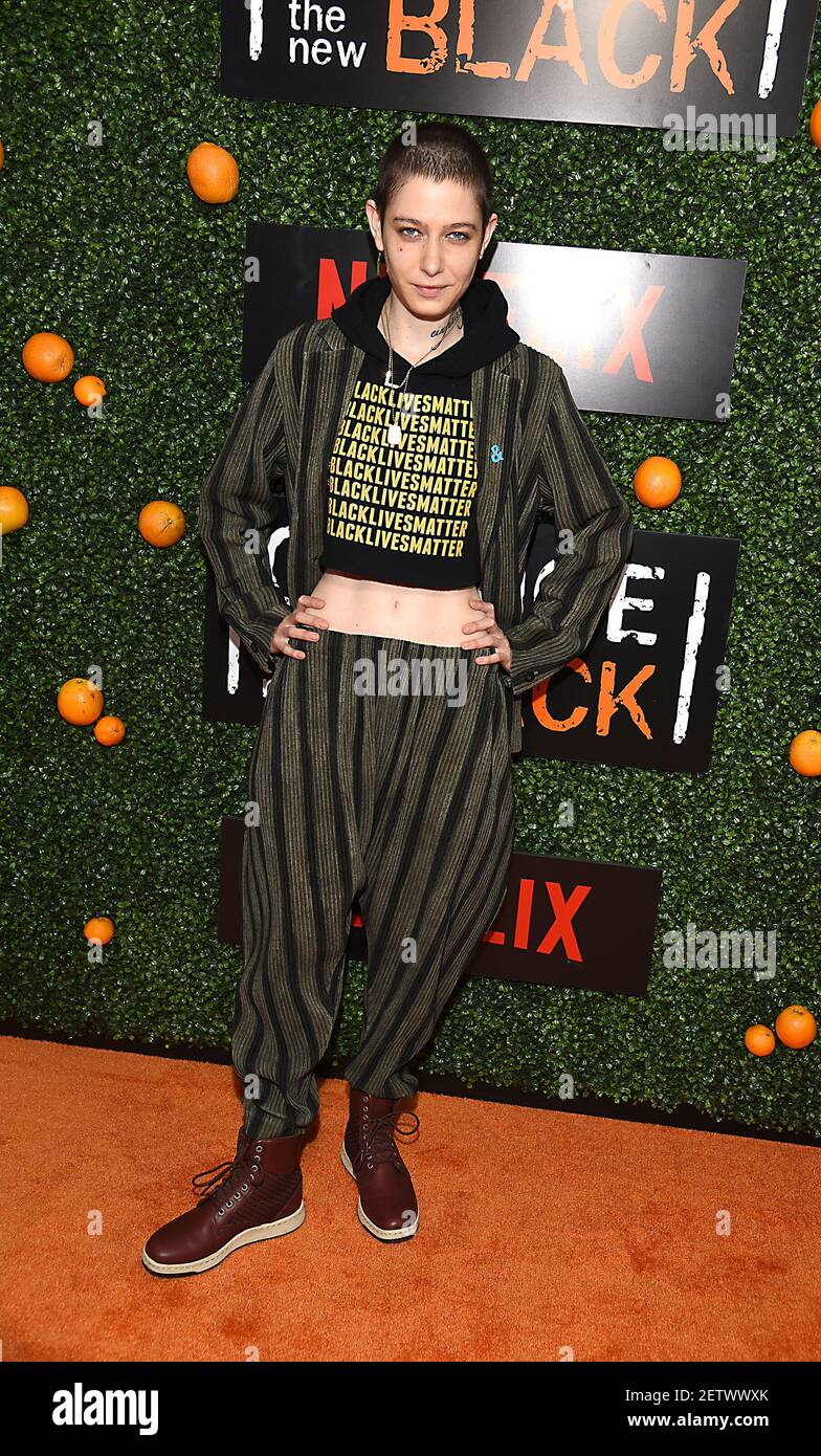 Asia Kate Dillon attends the Netflix's "Orange is the New Black" Season ...
