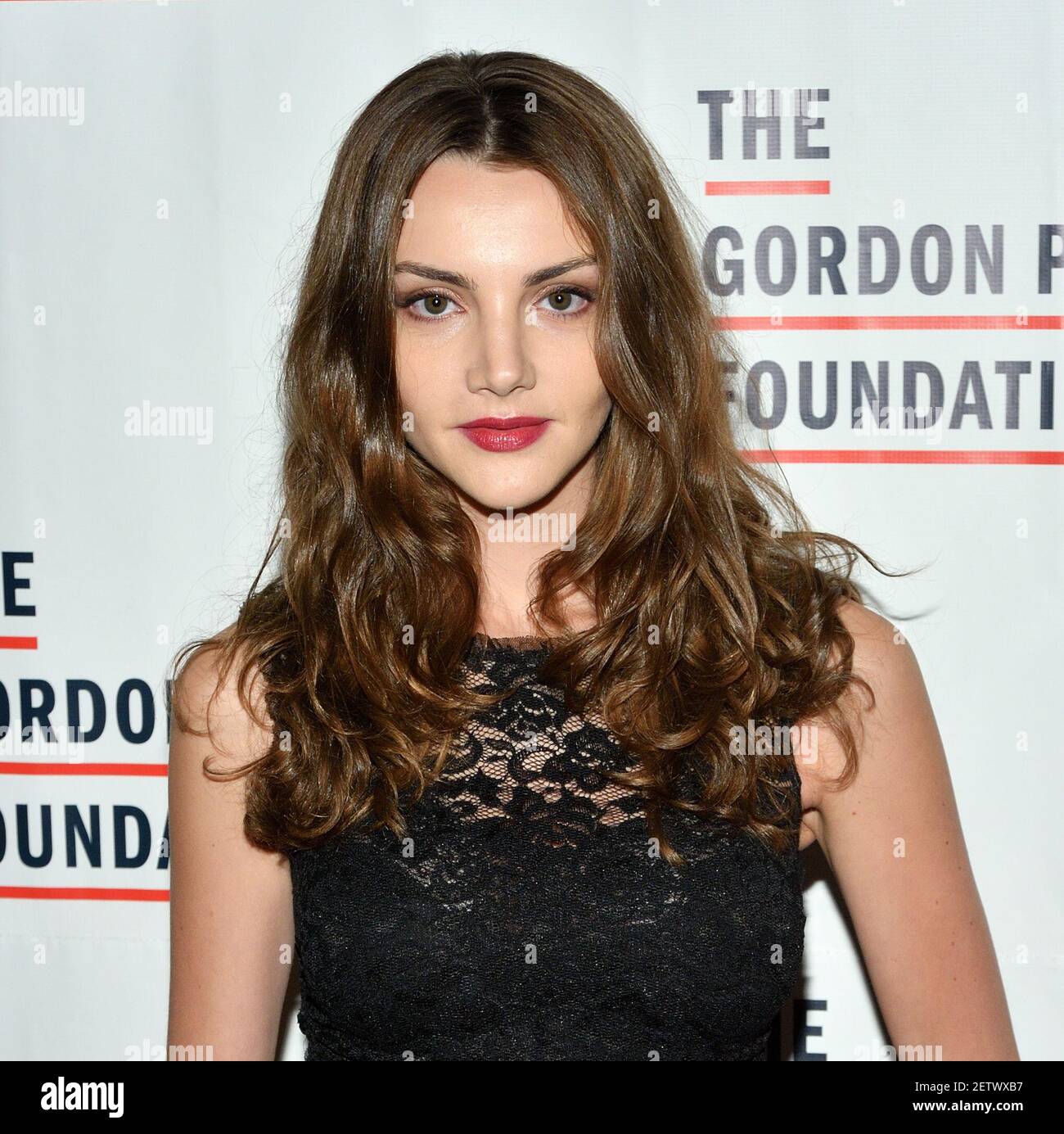 Model Olesya Senchenko attends the Gordon Parks Foundation Awards ...
