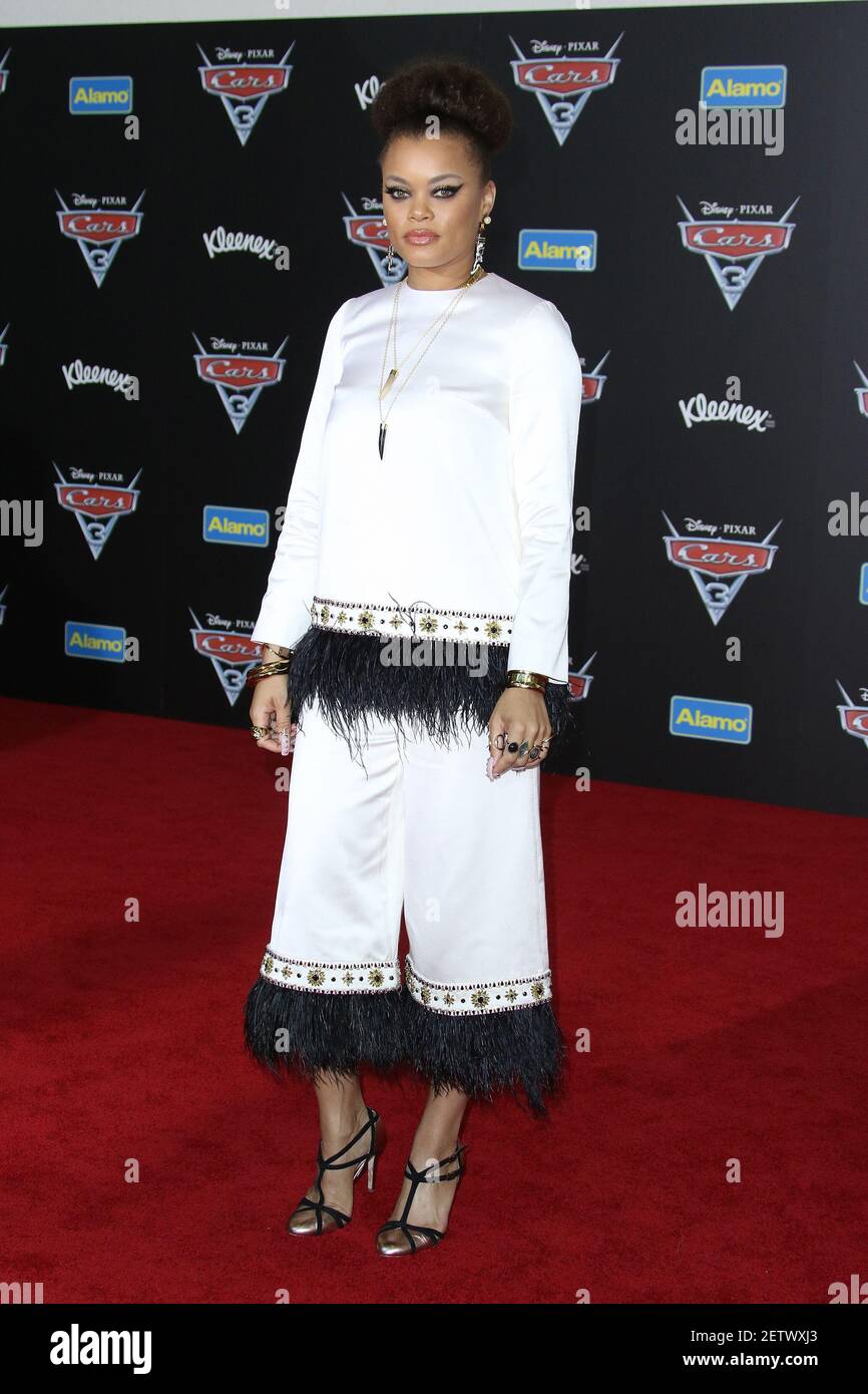 Recording artist Andra Day at the World Premiere Of Disney-Pixar's ...
