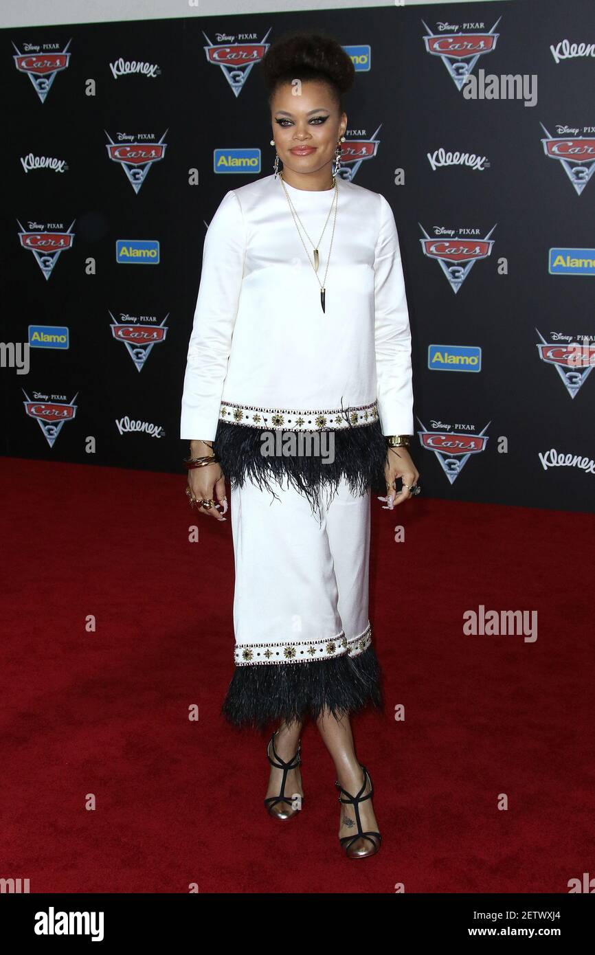 Recording artist Andra Day at the World Premiere Of Disney-Pixar's ...