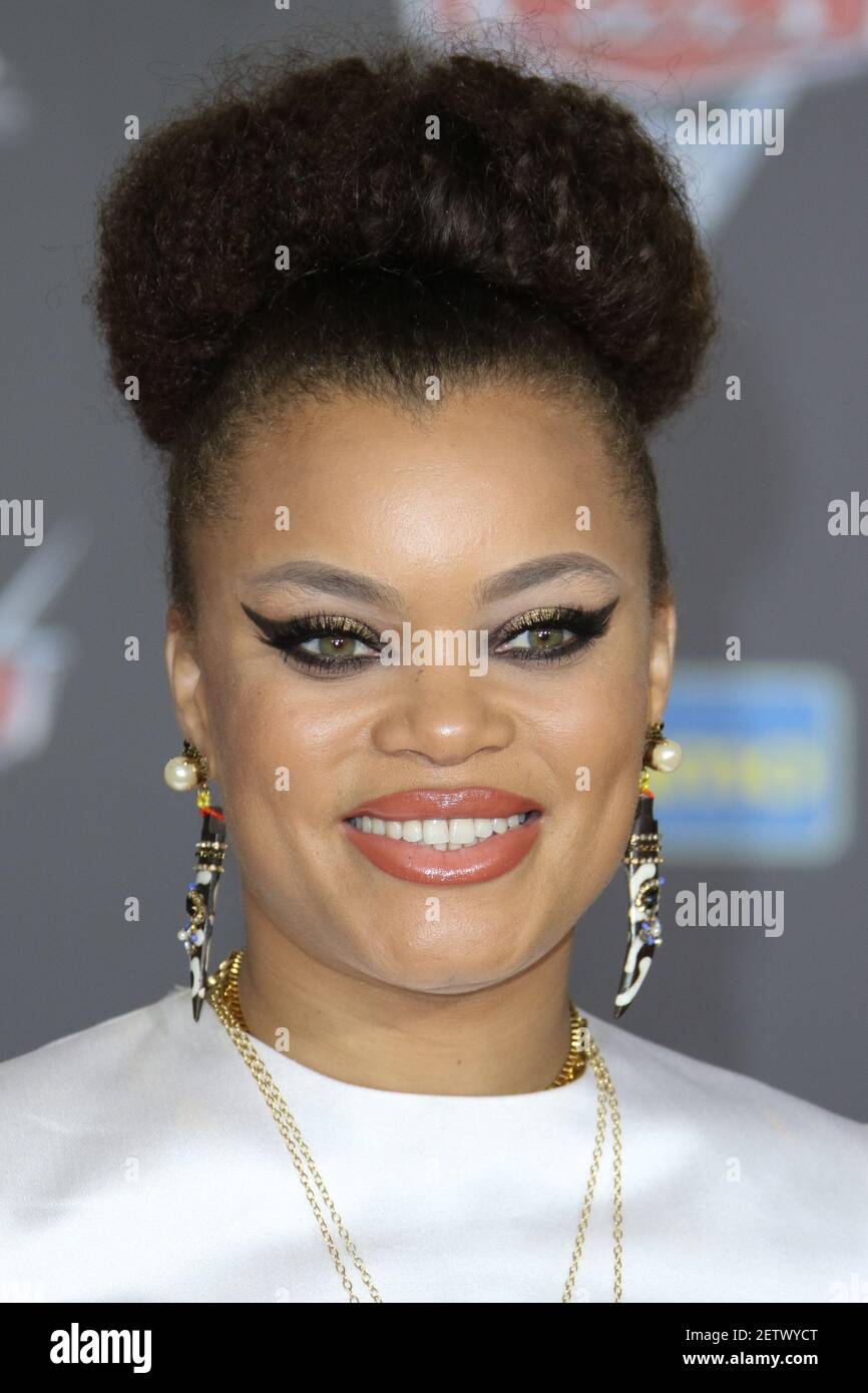 Recording artist Andra Day at the World Premiere Of Disney-Pixar's ...
