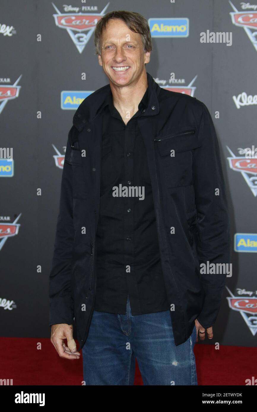Tv personality Tony Hawk at the World Premiere Of Disney-Pixar's "Cars ...