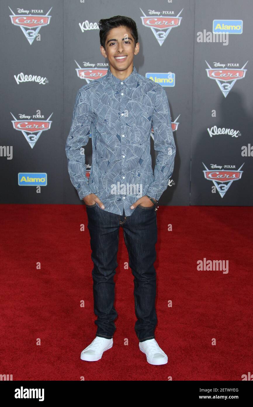 Actor Karan Brar at the World Premiere Of Disney-Pixar's "Cars 3" held ...
