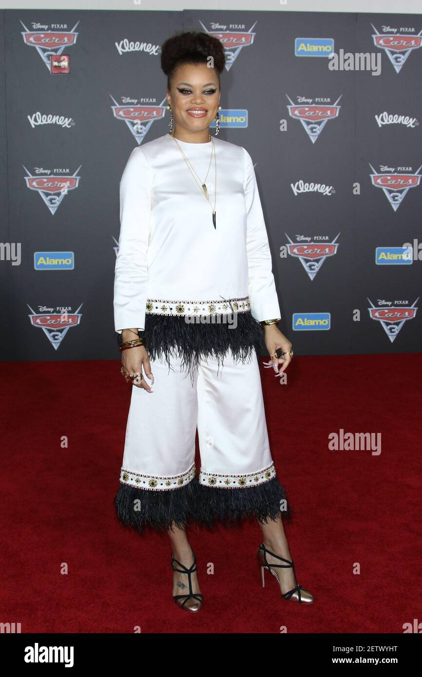 Recording artist Andra Day at the World Premiere Of Disney-Pixar's ...