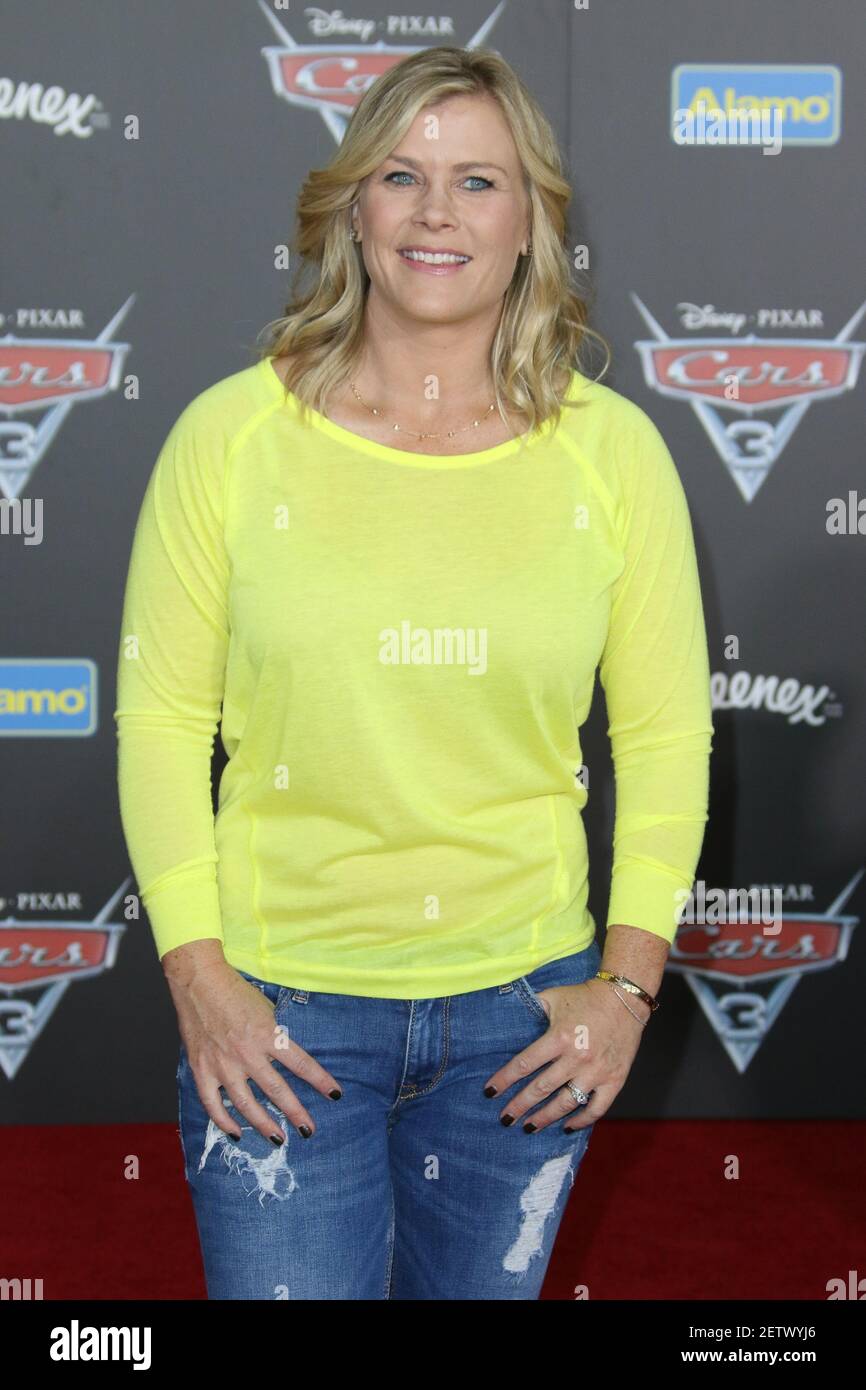 Actress Alison Sweeney at the World Premiere Of Disney-Pixar's "Cars 3 ...