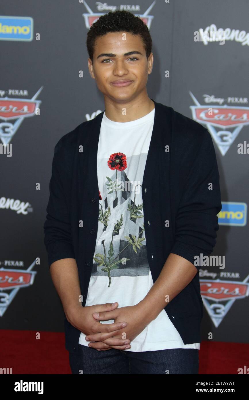 Actor Nathaniel Potvin at the World Premiere Of Disney-Pixar's "Cars 3 ...