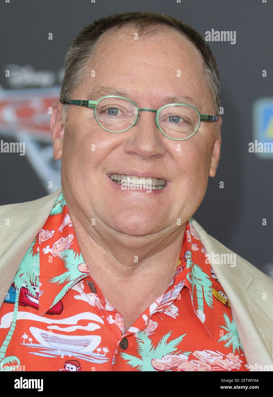 Chief Creative Office of Pixar John Lasseter (L) and Nancy Lasseter at ...