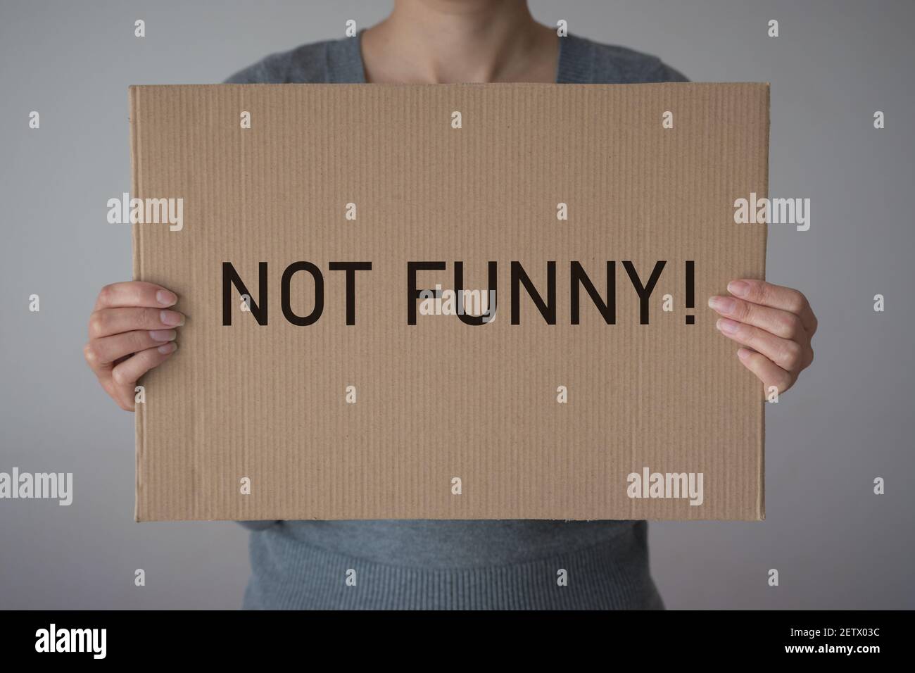 Funny placard hi-res stock photography and images - Alamy