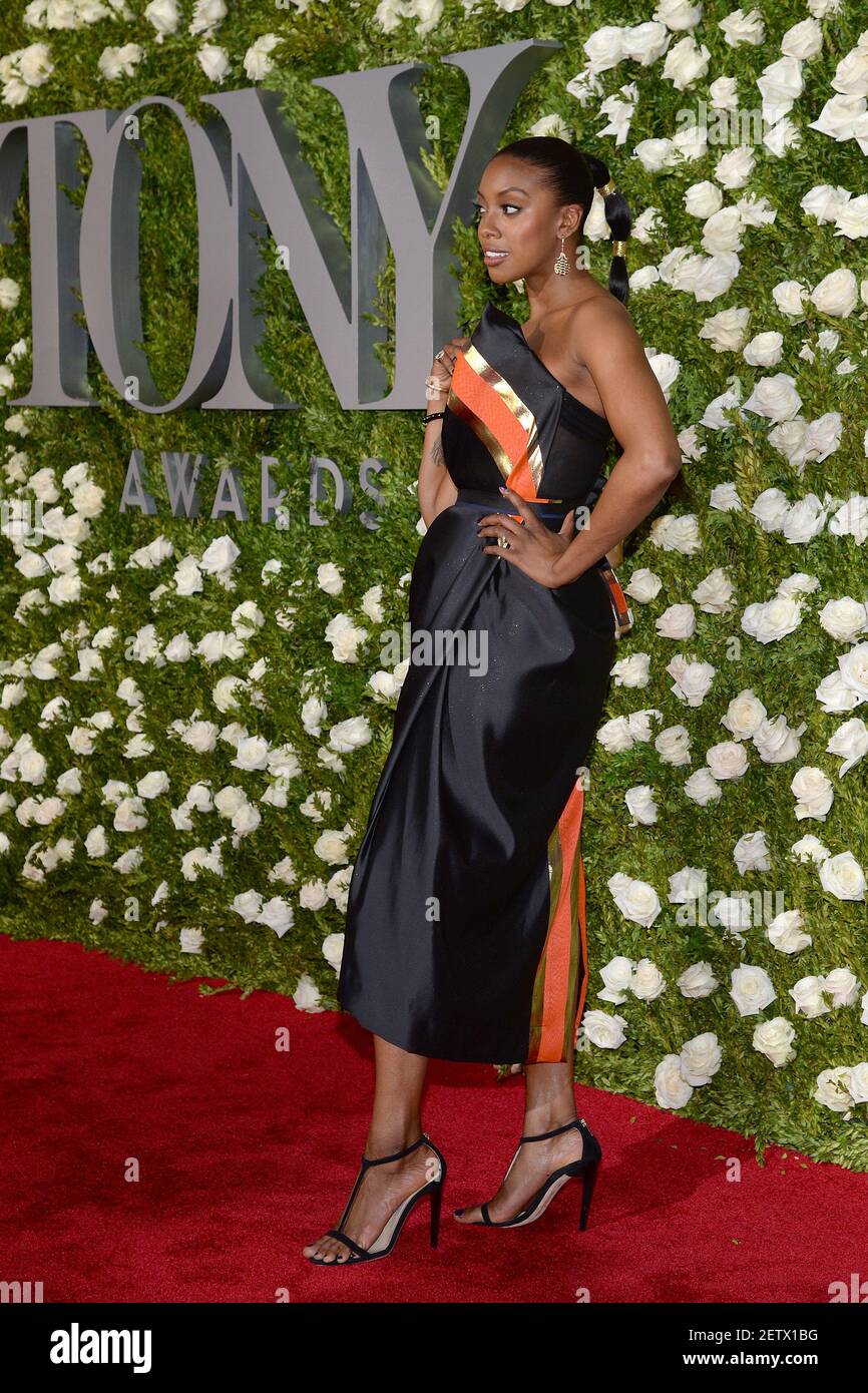 Condola Rashad attends the 71st Annual Tony Awards at Radio City Music ...