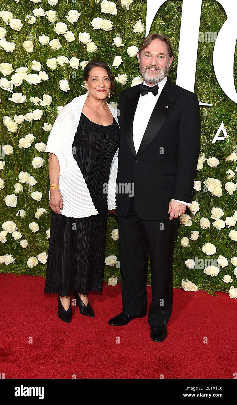 Richard Thomas and wife attends the 71st Annual Tony Awards on June 11 ...