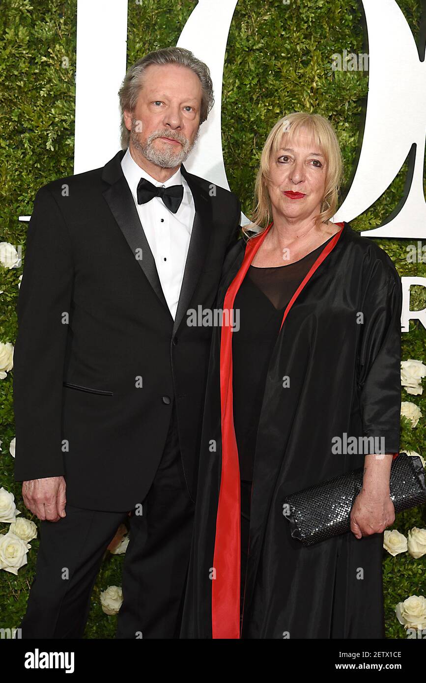 Chris Cooper and wife Marianne Leone Cooper attend the 71st Annual Tony ...