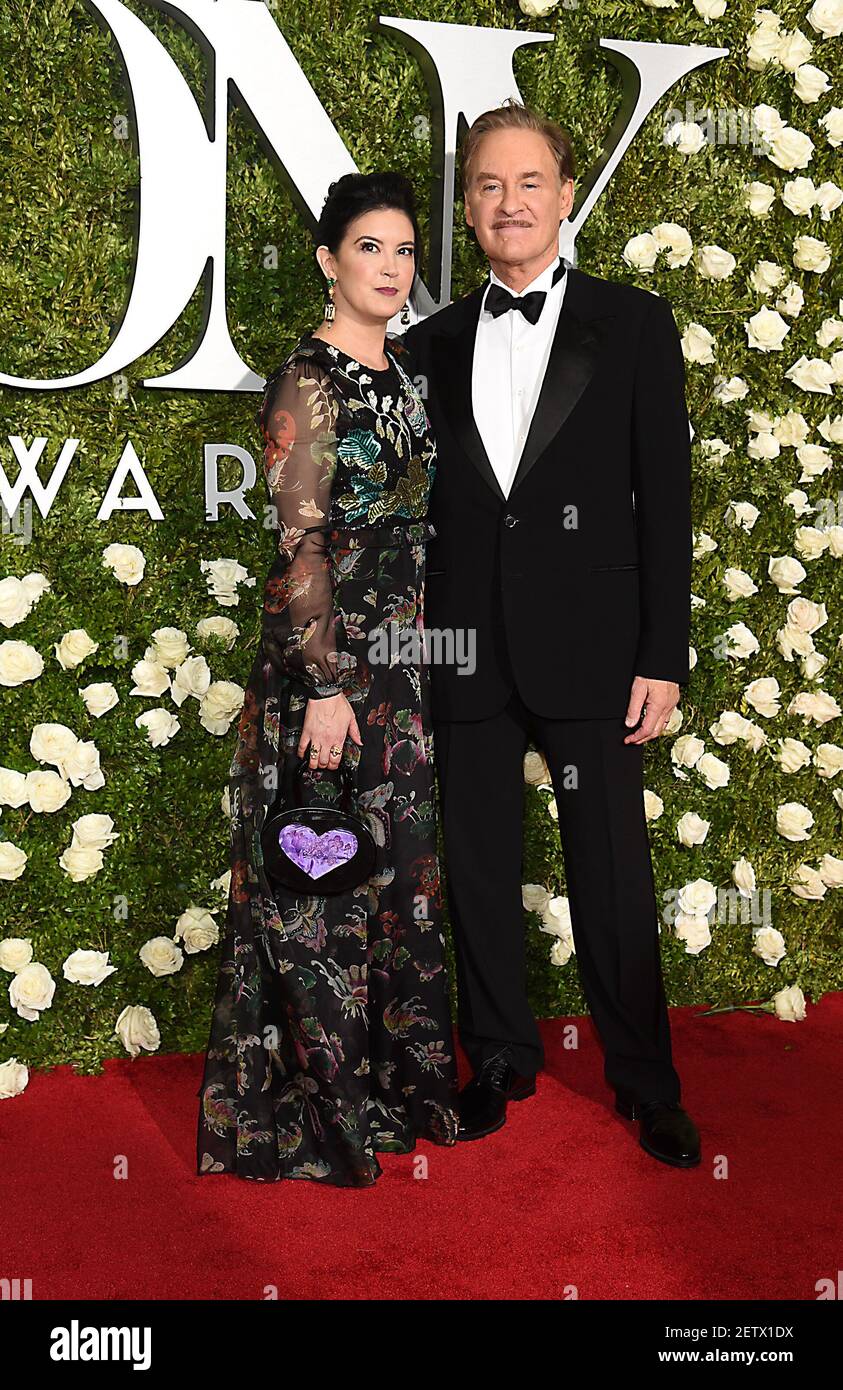 Phoebe Cates and Kevin Kline attend the 71st Annual Tony Awards on June ...