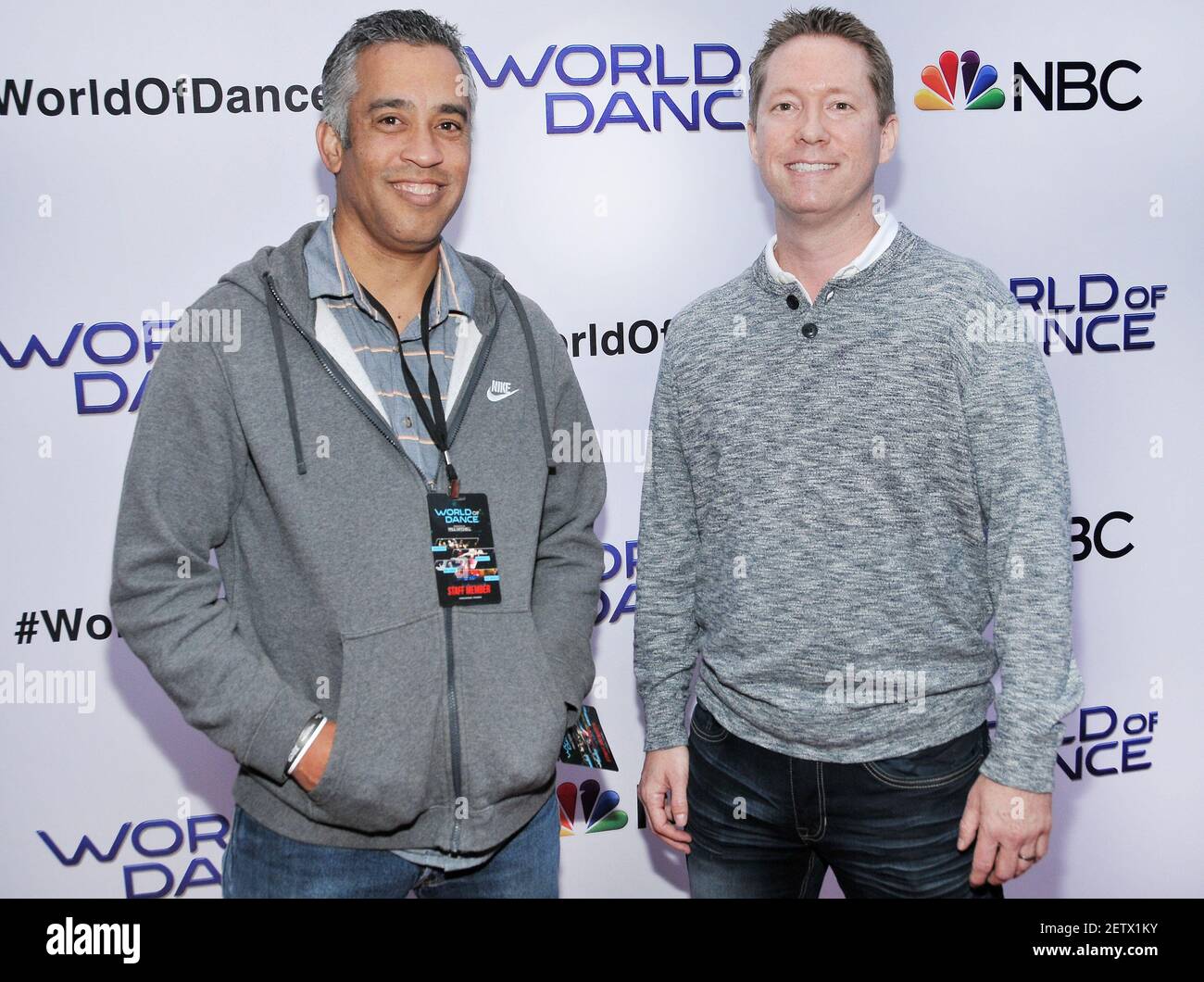 (L-R) "World Of Dance" Executive Producer/Founder David Gonzalez and ...