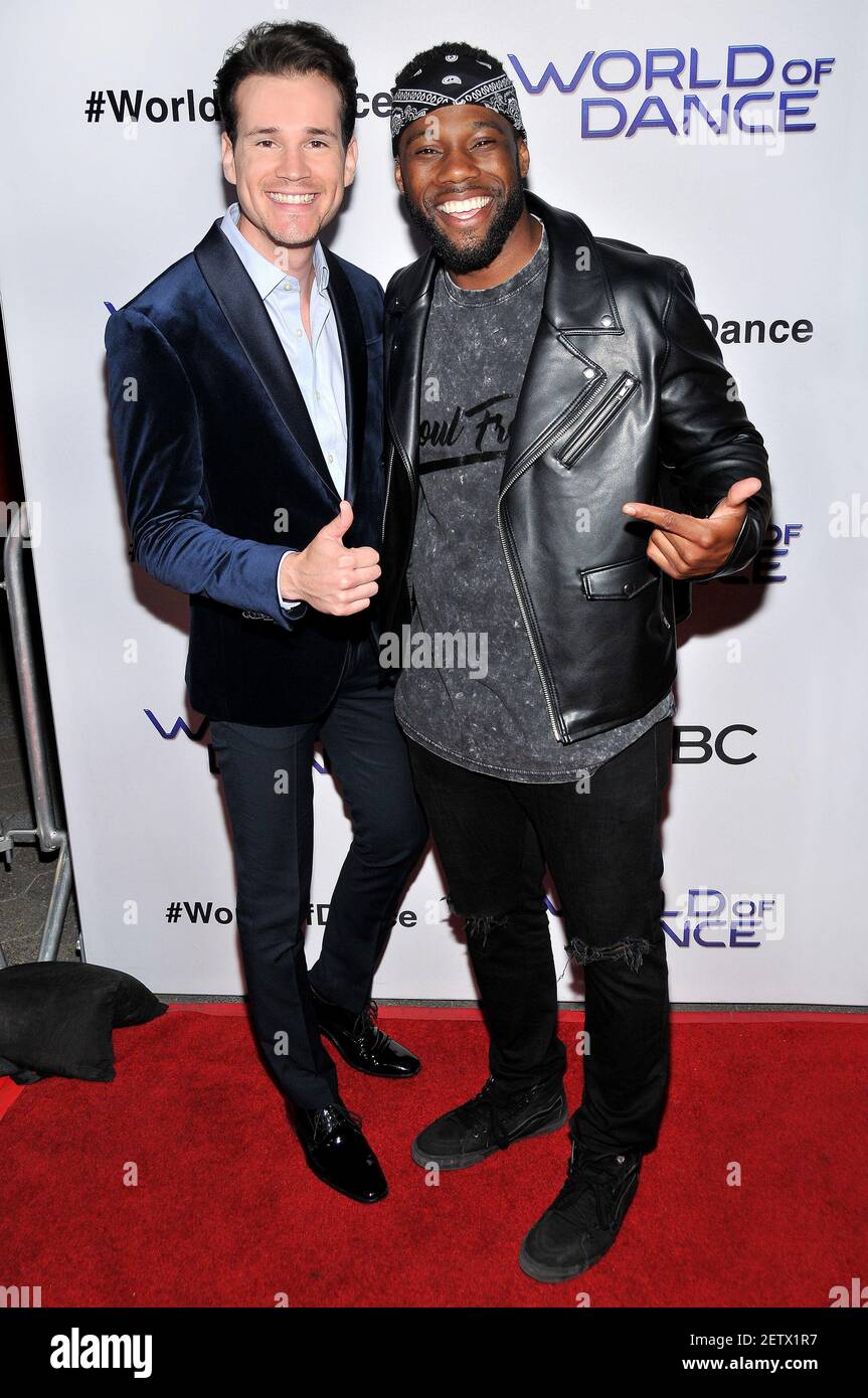 Hosts Fernando Duran and Ricky Cole backstage at the 7th Annual World ...