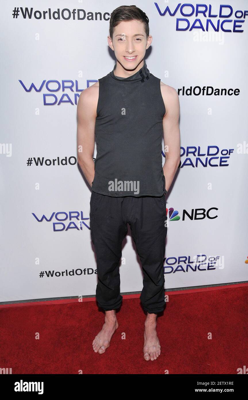 Dancer Nick Daniels backstage at the 7th Annual World Of Dance Live ...