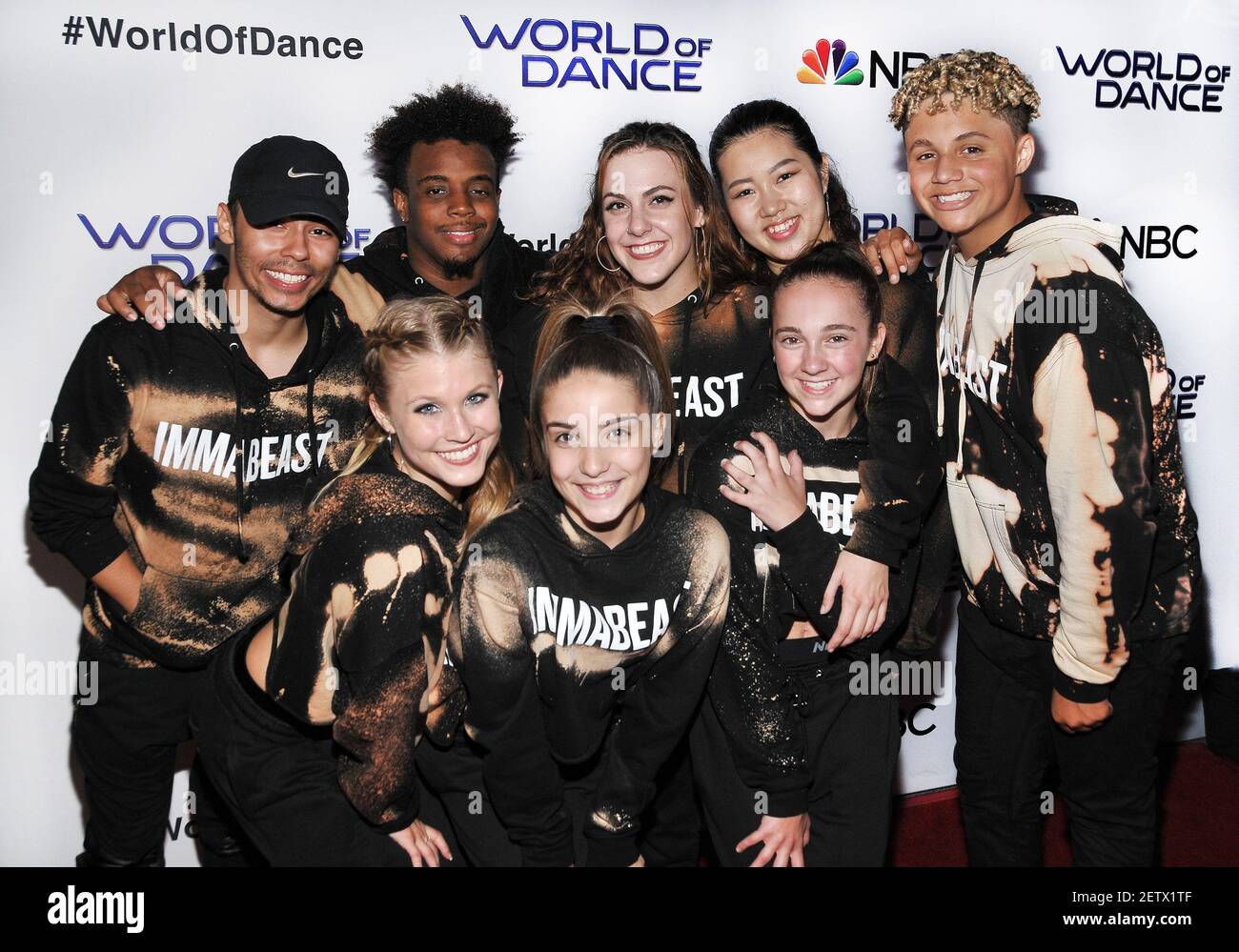 Dance Crew immaBEAST backstage at the 7th Annual World Of Dance Live ...