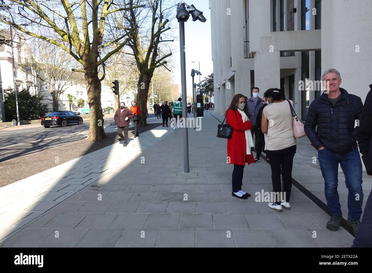 Covid-19 Vaccinations for the Over 50s at Kingston University 27th ...