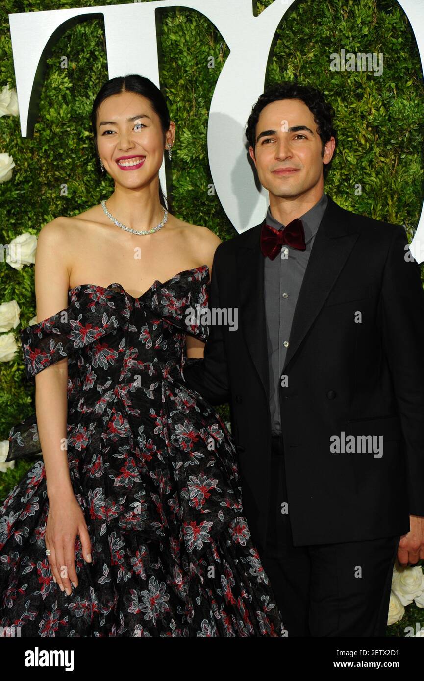 Liu Wen, Zac Posen attends the 2017 Tony Awards, held at Radio City ...