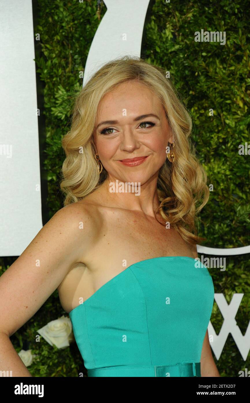 Rachel Bay Jones attends the 2017 Tony Awards, held at Radio City Music ...