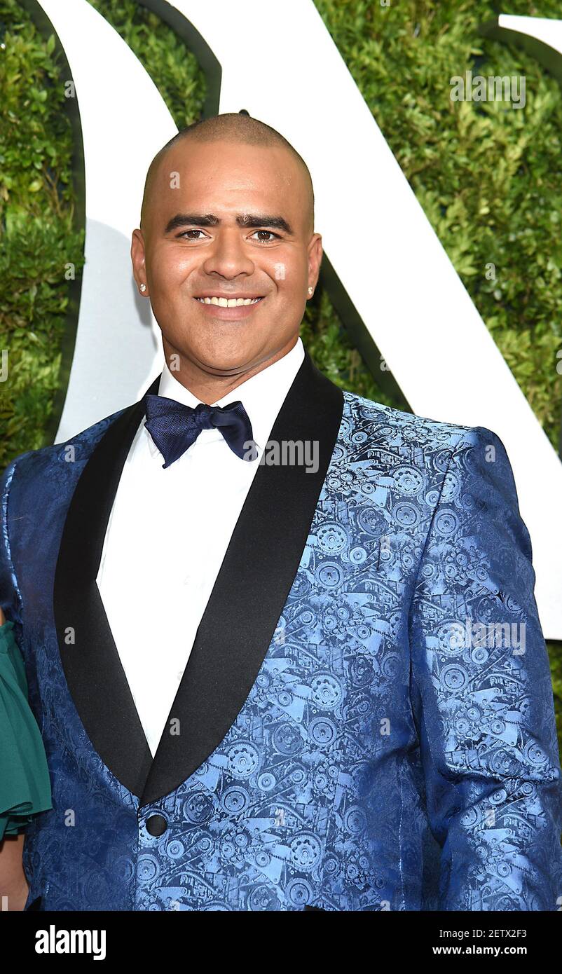 Christopher Jackson attends the 71st Annual Tony Awards on June 11 ...