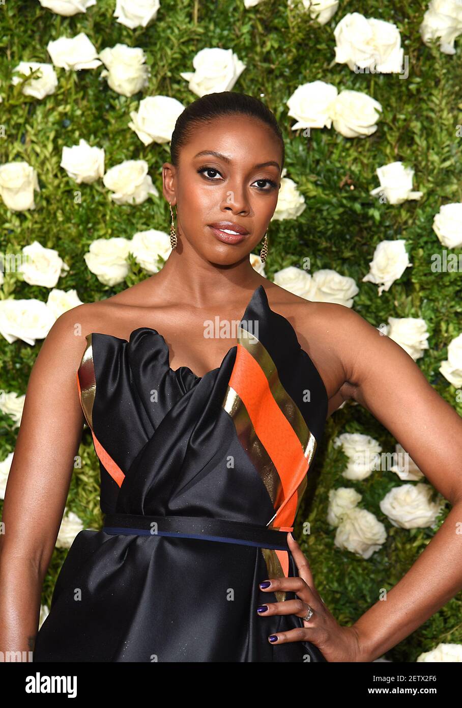 Condola Rashad attends the 71st Annual Tony Awards on June 11, 2017 at ...