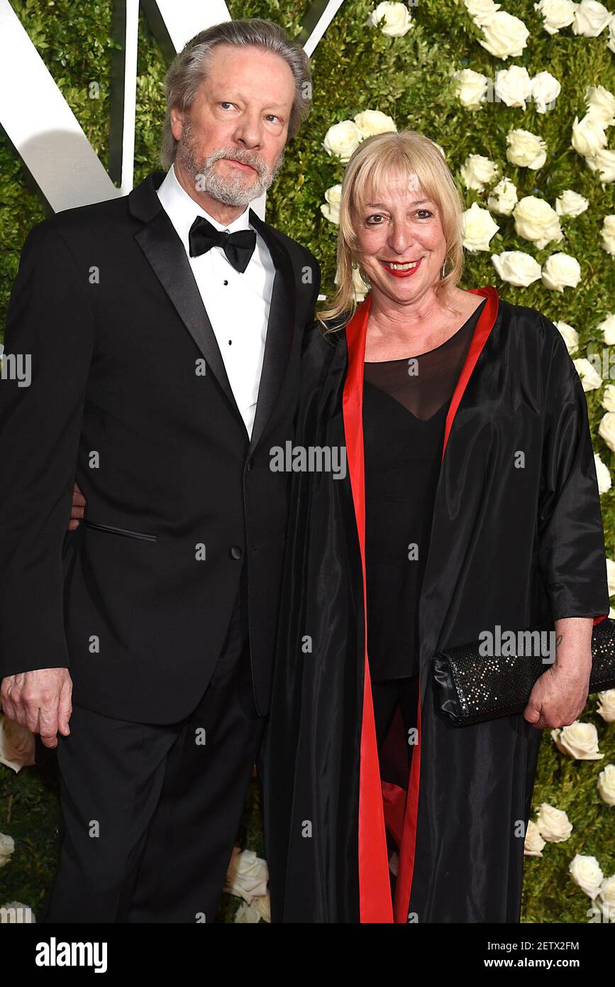 Chris Cooper and wife Marianne Leone Cooper attend the 71st Annual Tony ...