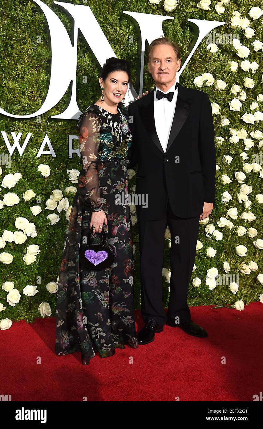 Phoebe Cates and Kevin Kline attend the 71st Annual Tony Awards on June ...