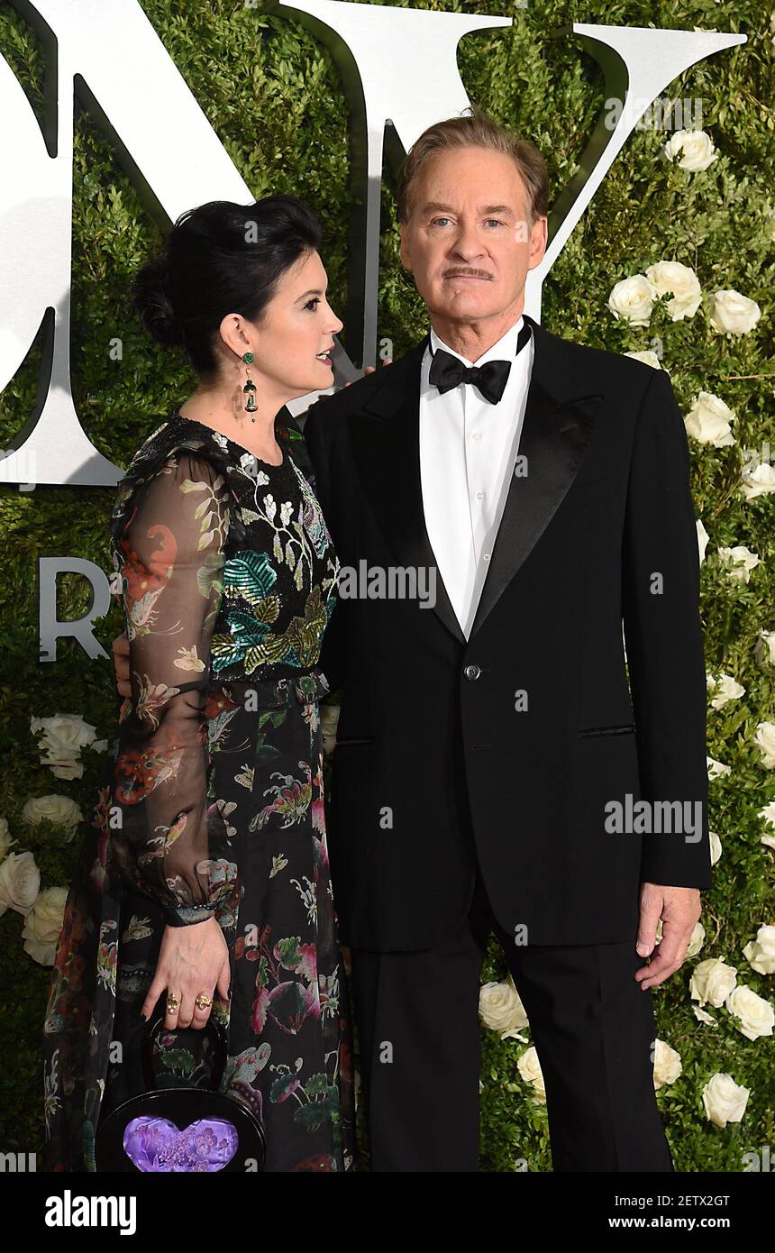 Phoebe Cates and Kevin Kline attend the 71st Annual Tony Awards on June ...
