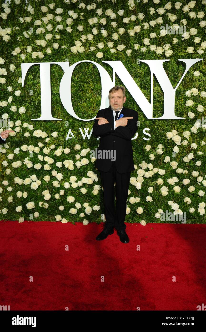 Mark Hamill attends the 2017 Tony Awards, held at Radio City Music Hall ...