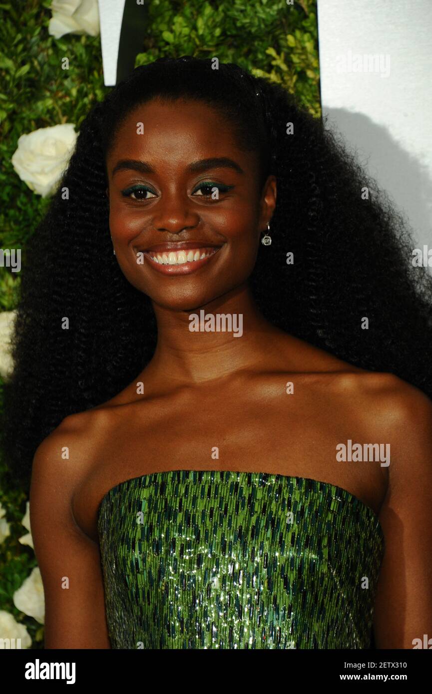Denee Benton attends the 2017 Tony Awards, held at Radio City Music ...