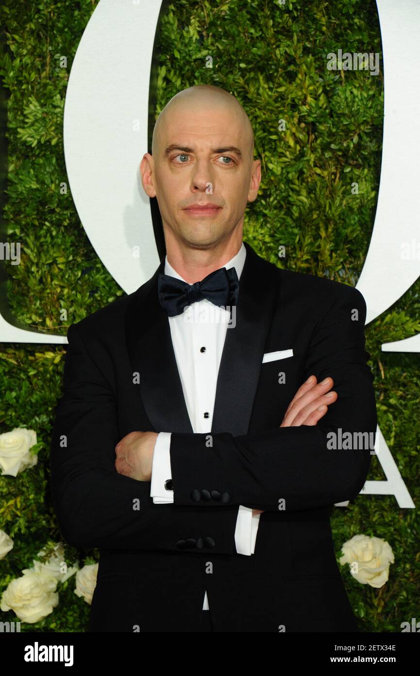 Christian Borle attends the 2017 Tony Awards, held at Radio City Music ...