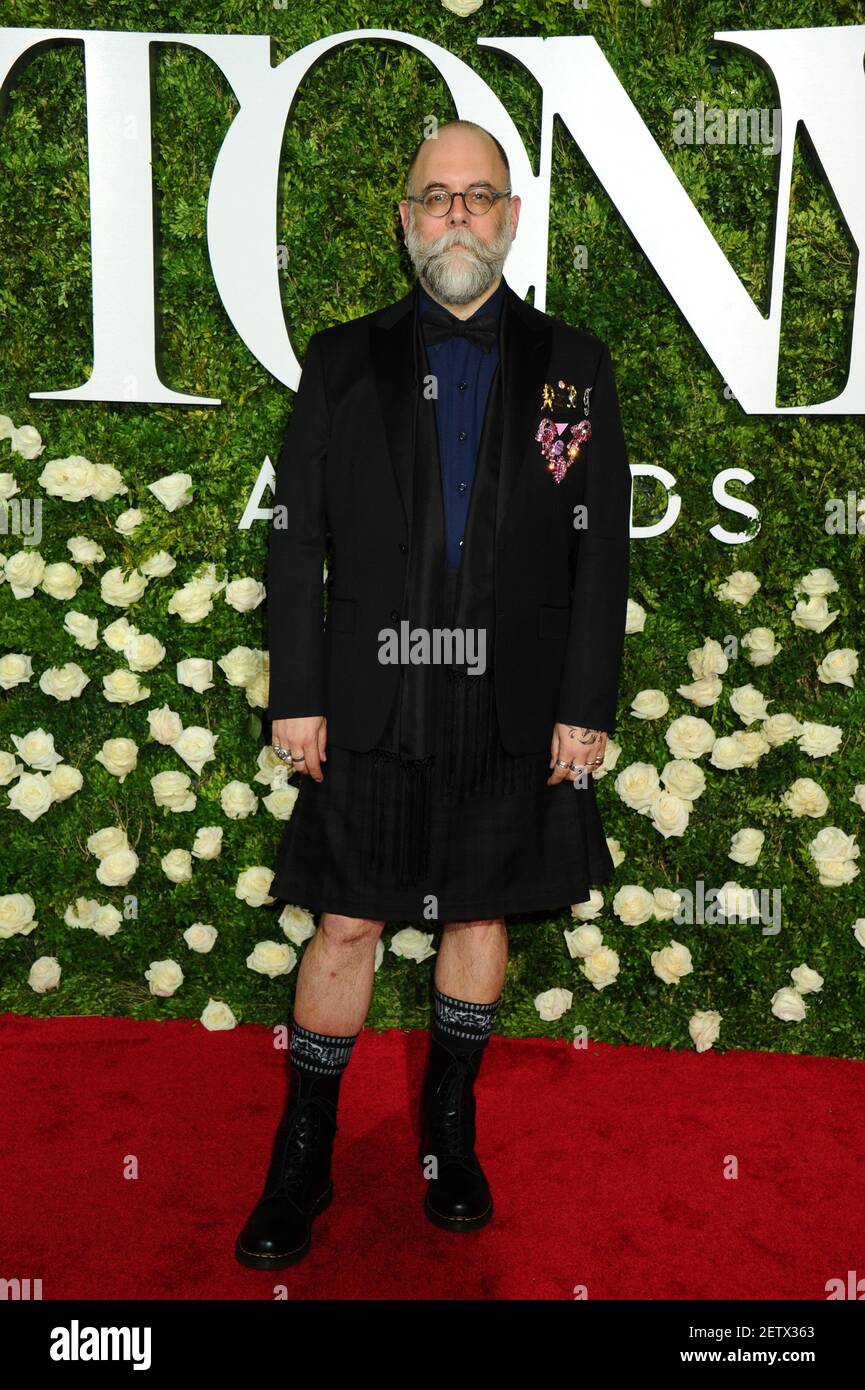 David Zinn attends the 2017 Tony Awards, held at Radio City Music Hall ...