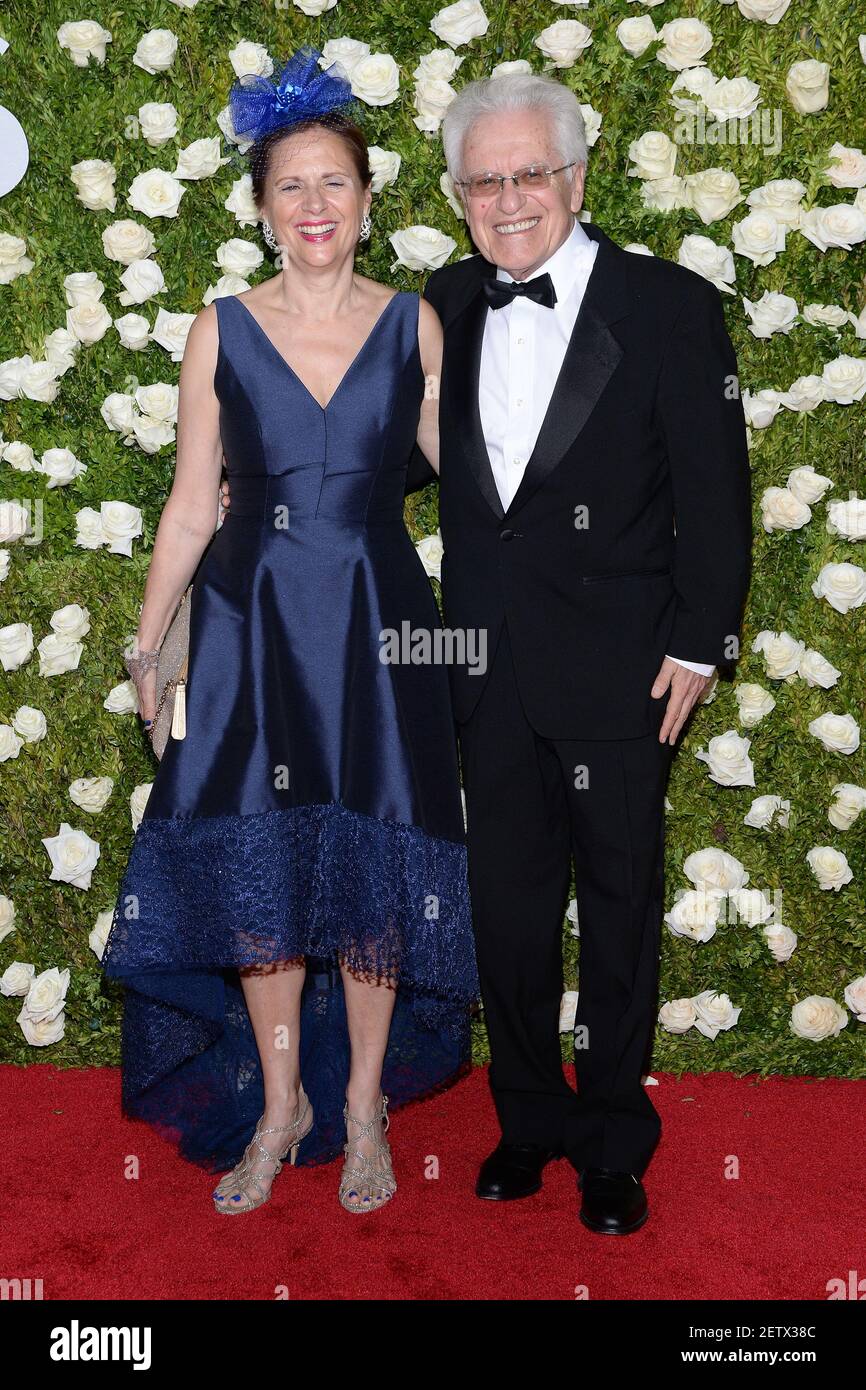 Jill Rose Jerry Zaks and Jerry Zaks attend the 71st Annual Tony Awards ...