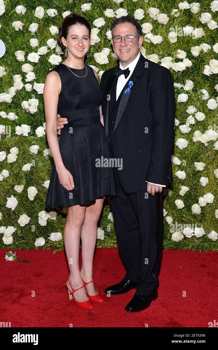Hannah, Michael Greif attend the 71st Annual Tony Awards at Radio City ...