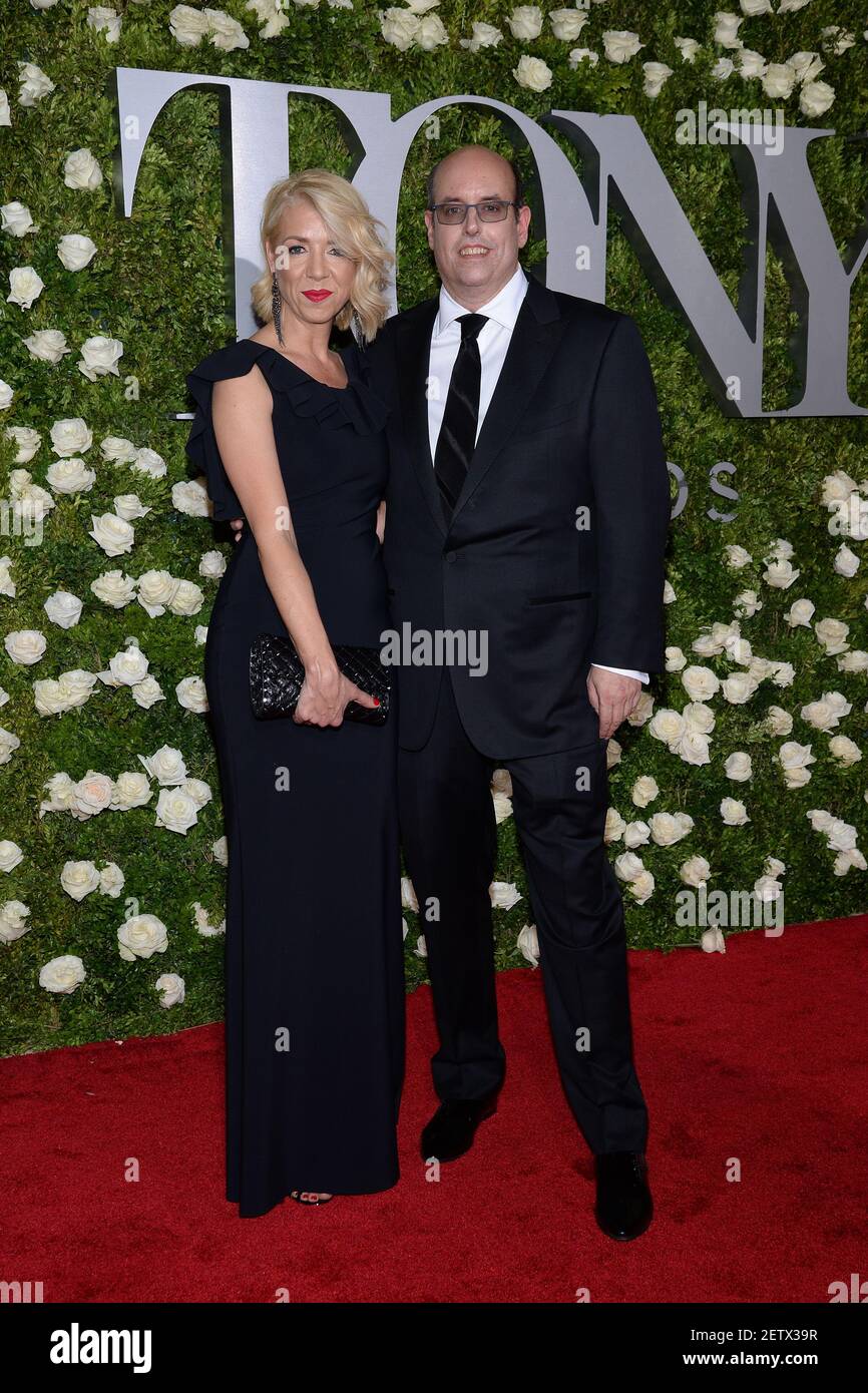 Kelly Devine and Christopher Ashley attend the 71st Annual Tony Awards ...