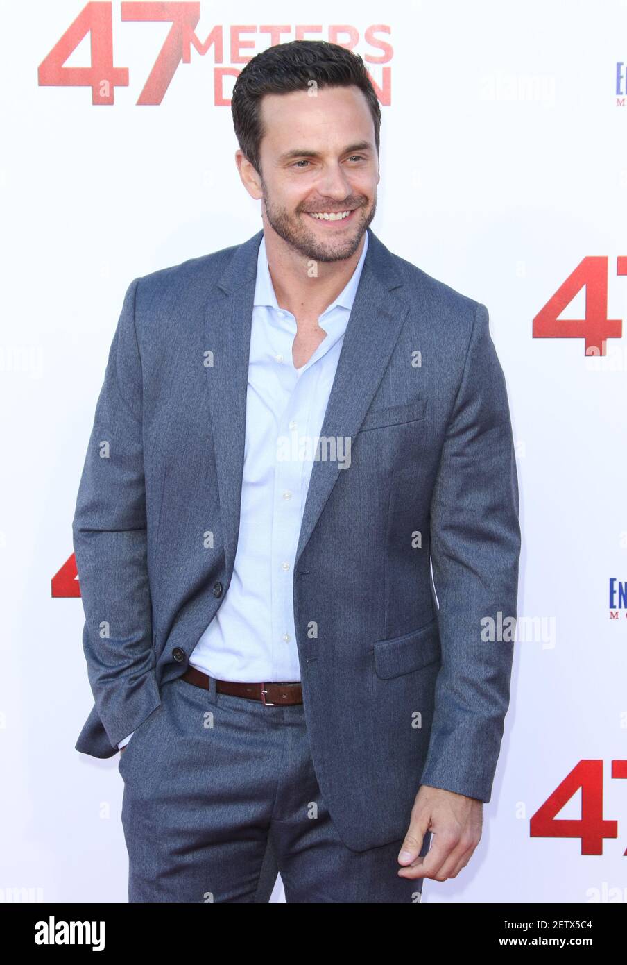 Actor Chris B. Johnson at the Los Angeles Premiere Of "47 Meters Down ...