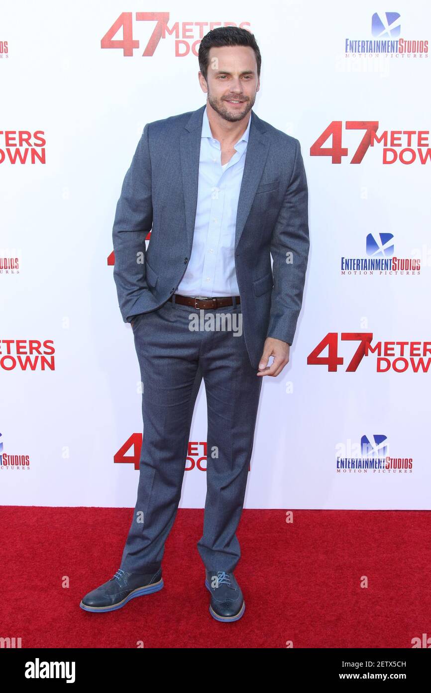Actor Chris B. Johnson at the Los Angeles Premiere Of "47 Meters Down ...