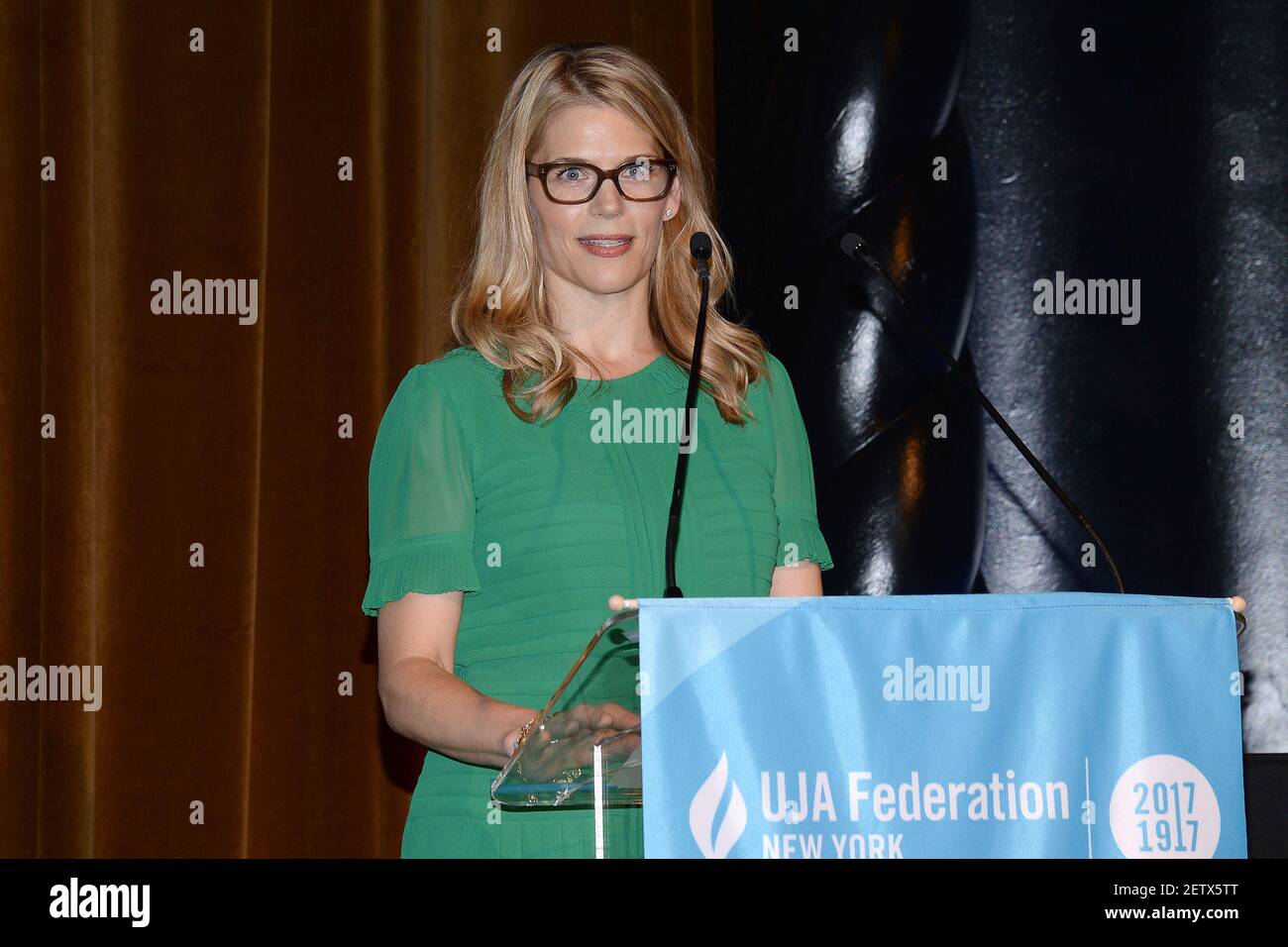 NEW YORK CITY - JUNE 12: Alison Moore speaks during an evening honoring ...
