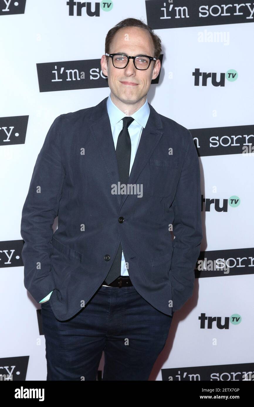 Actor Andrew Secunda at the Premiere Of truTV's "I'm Sorry" held at the ...