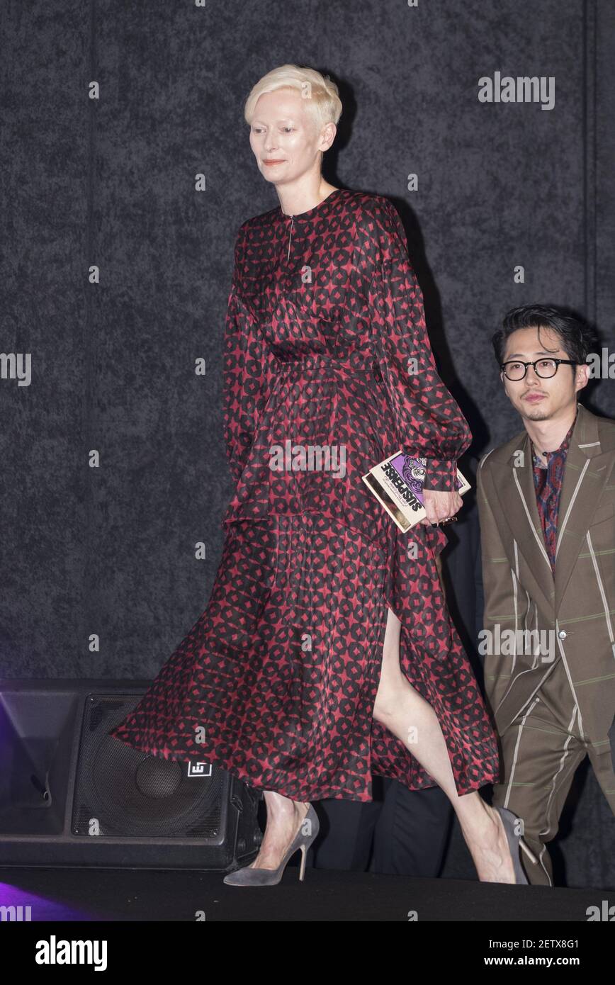 Tilda Swinton Fashion Police