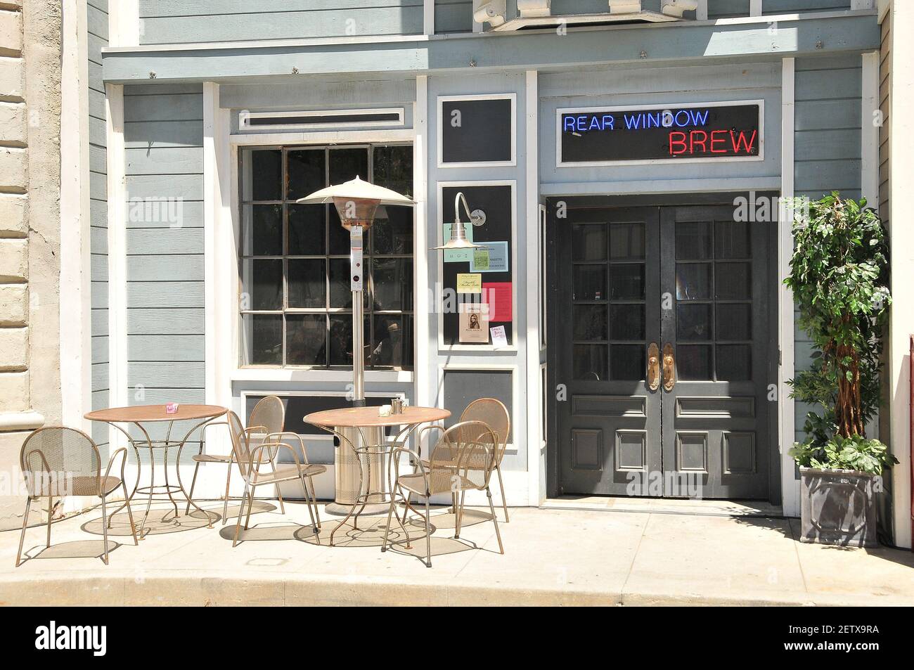 The set of the Rear Window Brew at the "Pretty Little Liars: Made Here ...