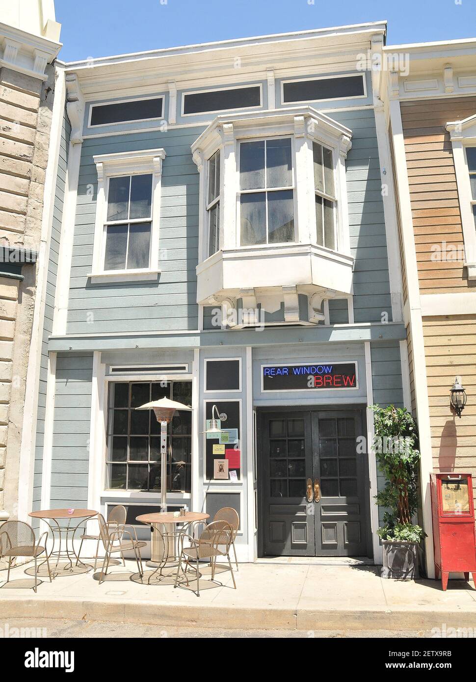 The set of the Rear Window Brew at the "Pretty Little Liars: Made Here ...