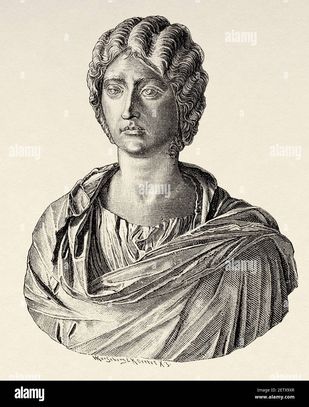 Bust of julia domna hi-res stock photography and images - Alamy