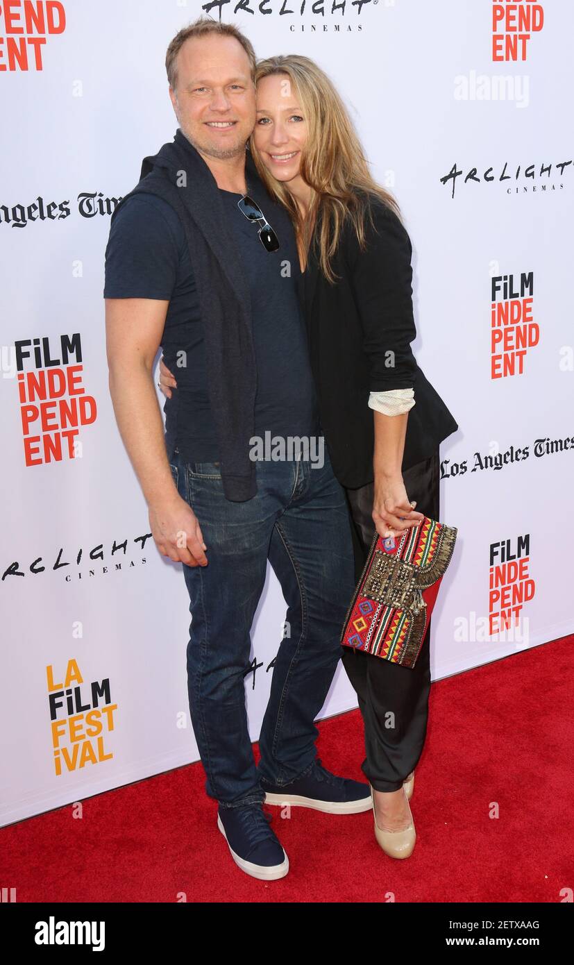 Kim Planert, right, and Taylor Lawrence at the LA Film Festival Opening ...