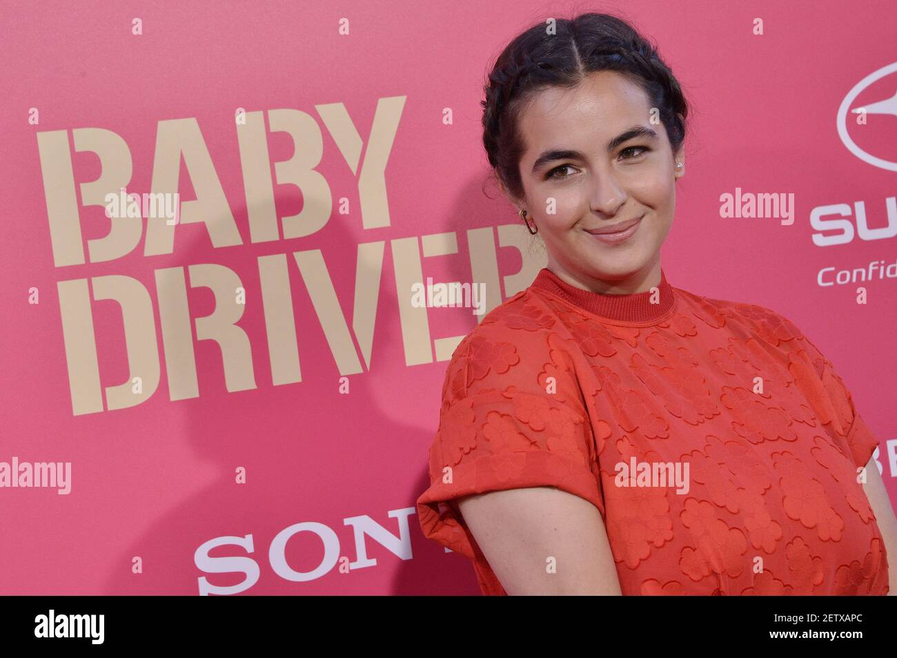 Alanna Masterson arrives at the "Baby Driver" Los Angeles Premiere held ...