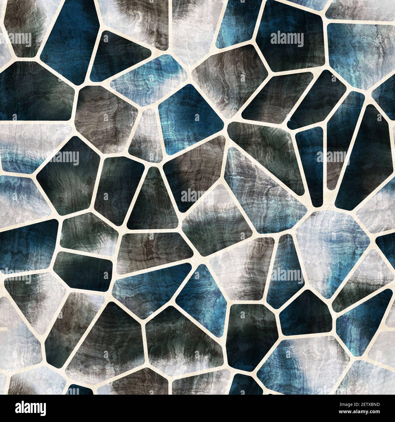 Seamless geo tile shape collage surface pattern Stock Photo - Alamy