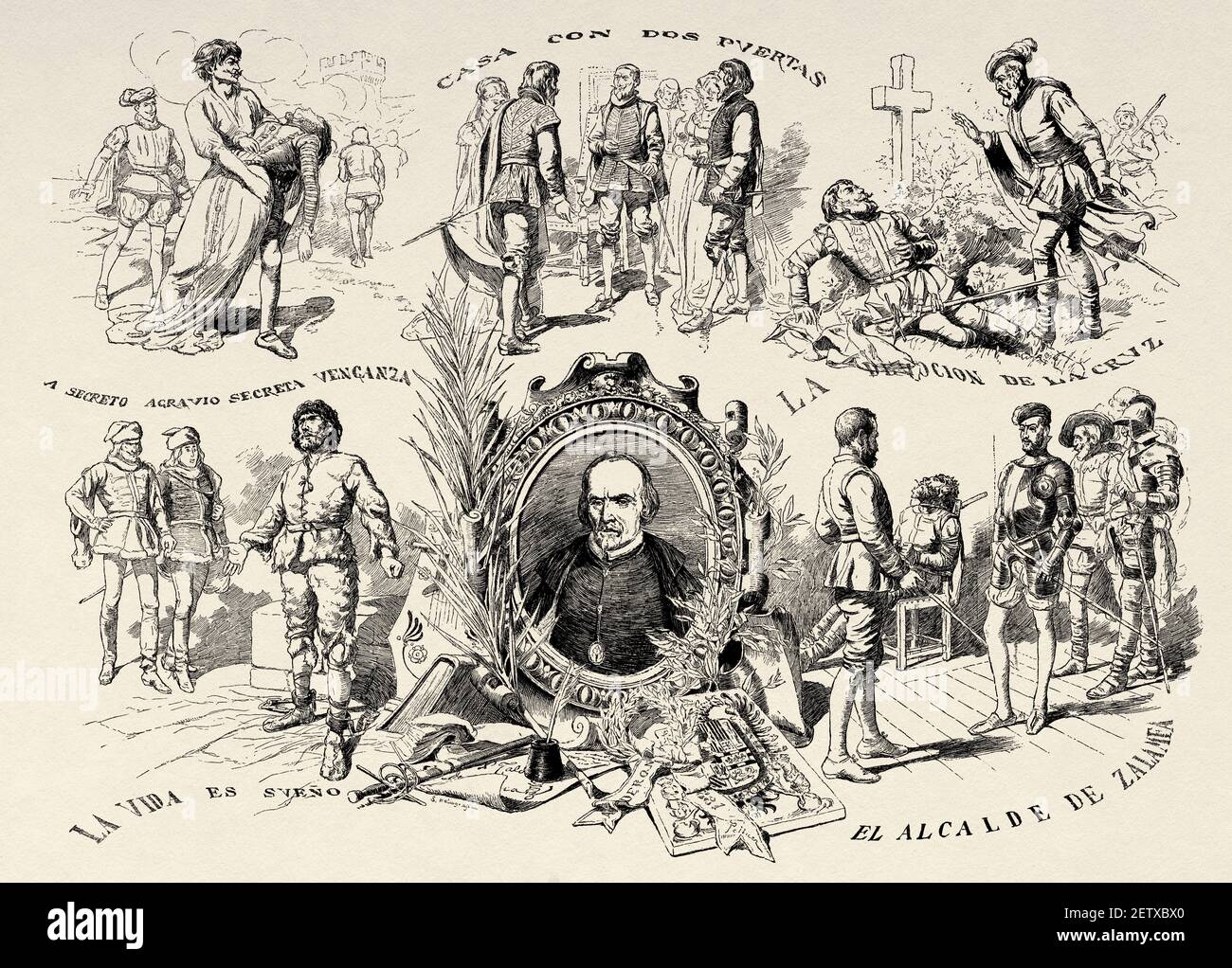 Calderon illustration hi-res stock photography and images - Alamy