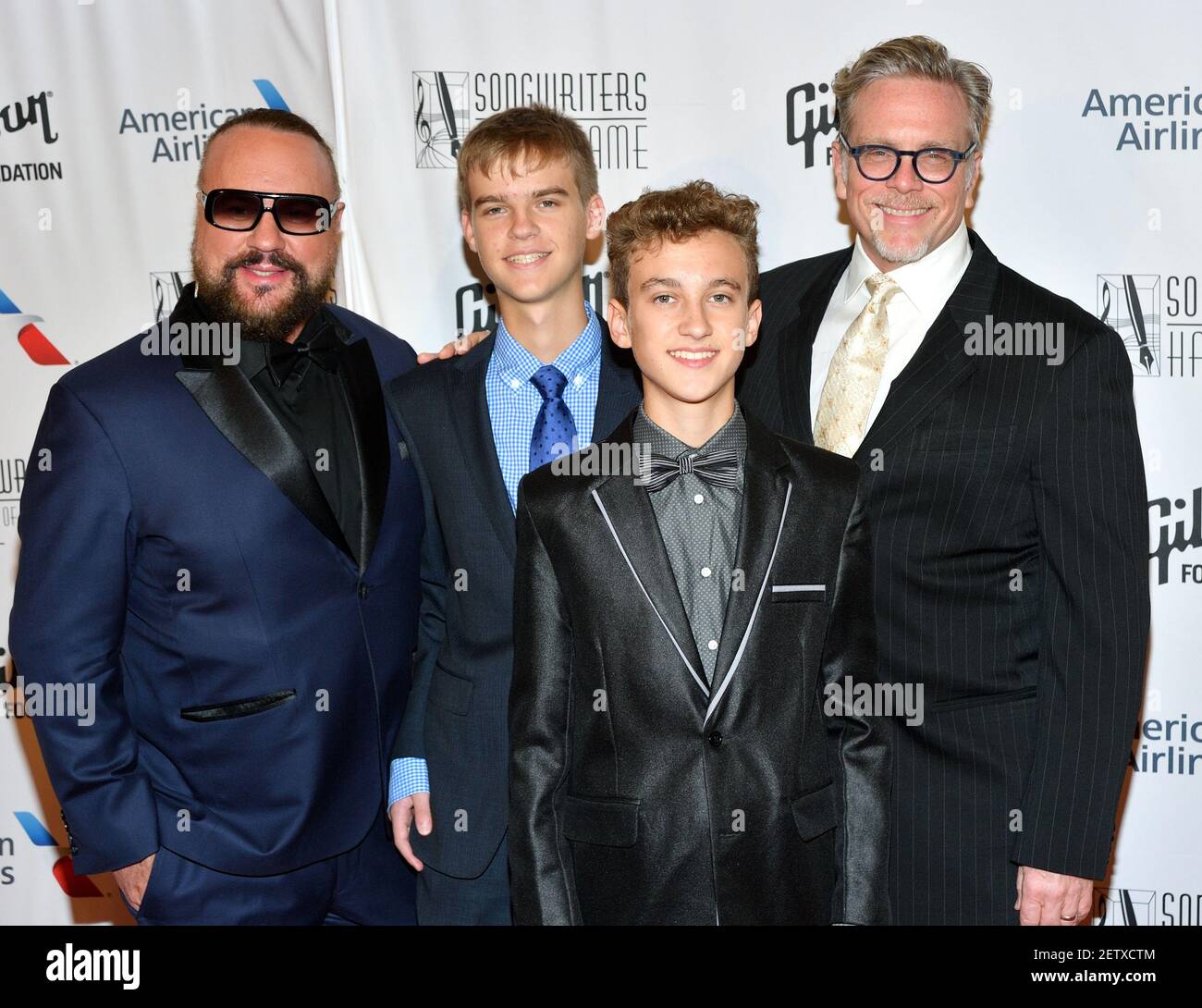 Desmond Child (L) and Curtis Shaw (R) attend the Songwriters Hall of ...